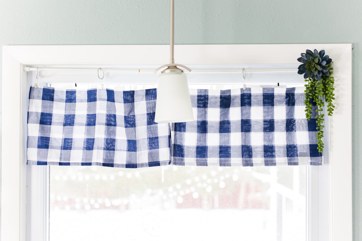 Easy to Make Cute, No-Sew Curtain Idea - We Can Make That