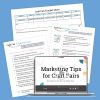 Tips for Successful Craft Fair Marketing
