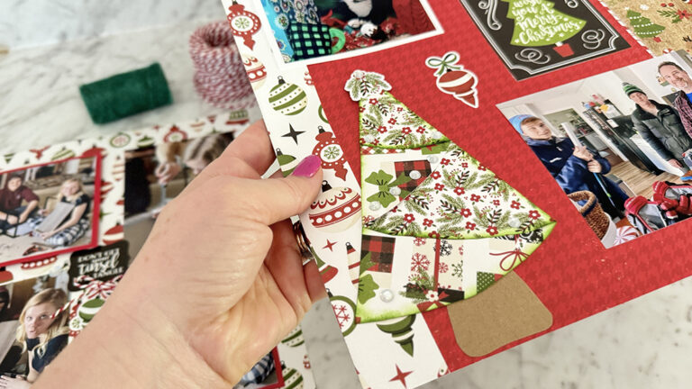 How to Make a Half-Circle Folded Tree, with Template - We Can Make That