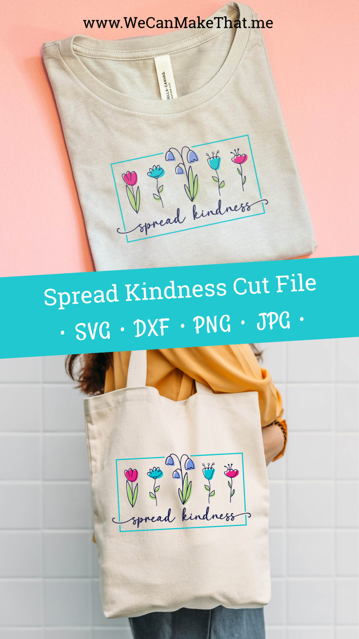 Spread Kindness Cut File - for Circut or Silhouette