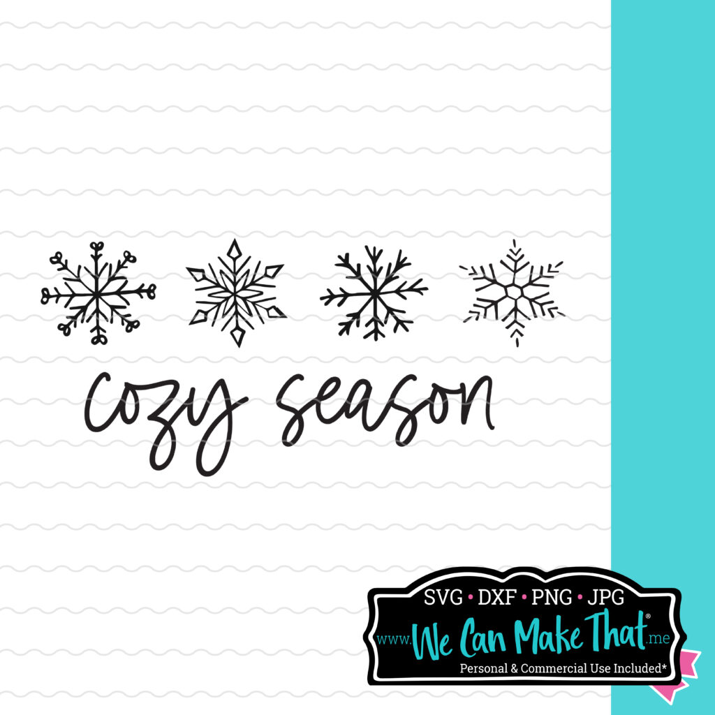 Cozy Season Cut File + Halloween crafts