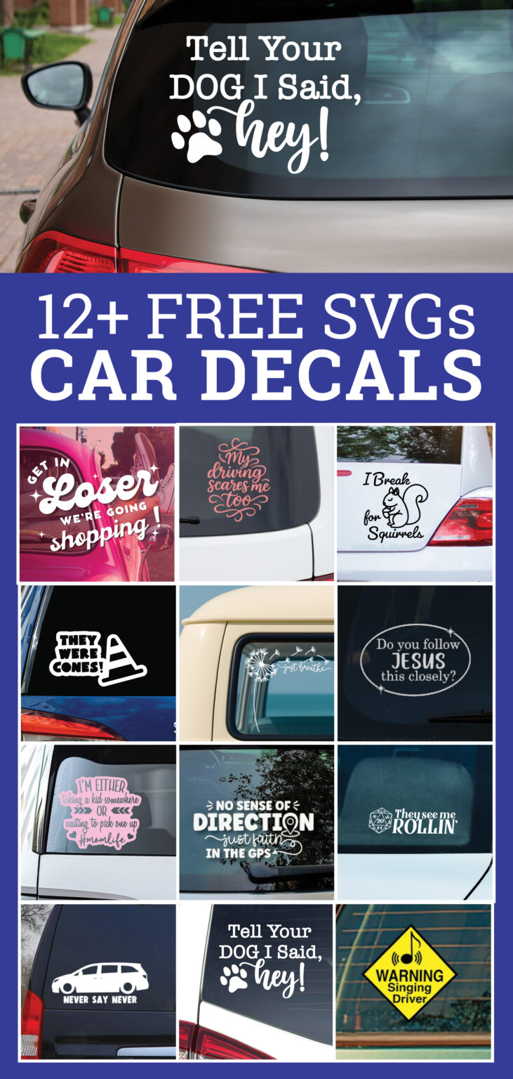 How to Make Car Decals with Cricut